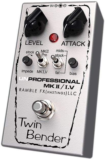 Ramble Fx Twin Bender V3 Unprofessional Mk Ii I V Global Vintage