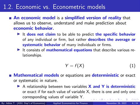 Ppt Econometrics For Finance Ch 1 Powerpoint Presentation Free