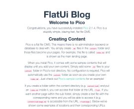 Themes Pico