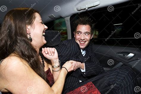 Backseat Fun Stock Image Image Of Driving Couple Nightlife 13194153