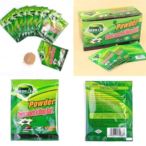 Effective Green Leaf Powder Cockroach Killing Bait Pests Insect And