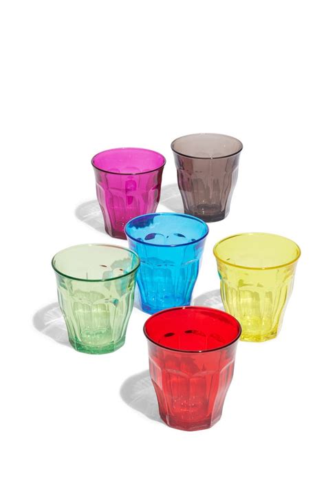 Duralex Picardie Set Of 6 Multicolor Tempered Glass Tumblers Nordstrom