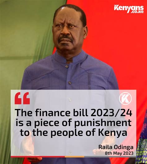 Africa Updates On Twitter Rt Kenyans The Finance Bill 202324 Is A