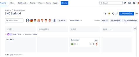 epic not showing in jira board or backlog how to