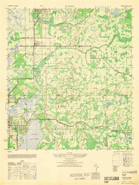 Classic Usgs Elfers Florida 7 5x7 5 Topo Map Mytopo Map Store