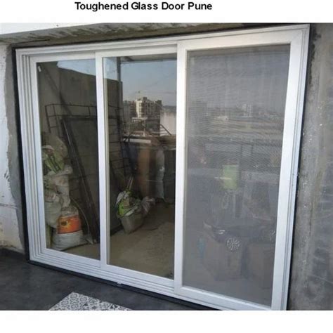 Sliding Toughened Glass Door Pune For Office Height Inch At Sq Ft In Pune