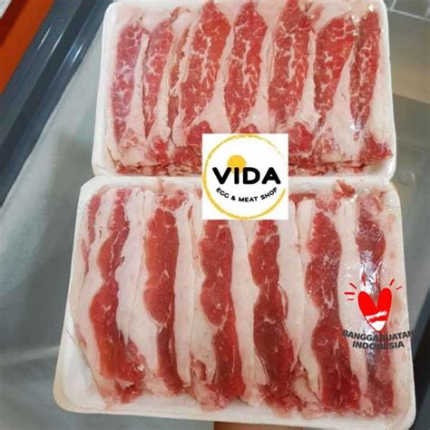 Jual Us Shortplate Daging Sapi Slice 250 Gr Di Seller Lavida Tangerang