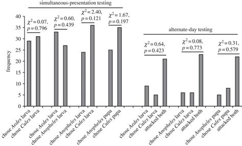 Results From Testing P Wanlessi With Larvae Or Pupae From Three
