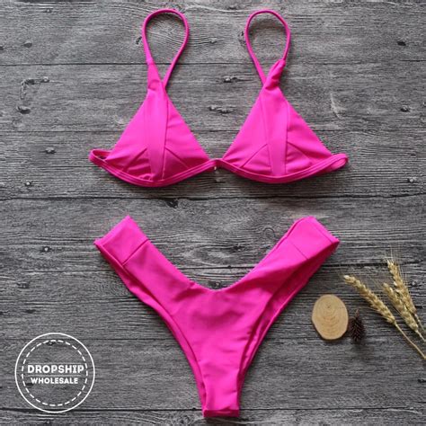 2021 Color Women Bikini Set Sexy Backless Thong Hot Summer Aliexpress