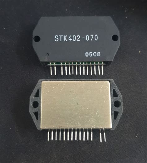 IC STK 402-070 STK402-070 Two-Channel Class AB Audio Power Amplifier IC ...