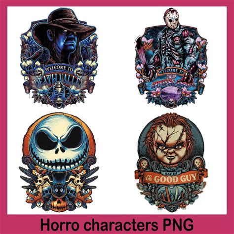 Horror Characters Png Horror Png Halloween Png