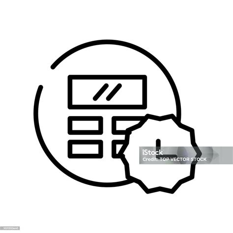 在白色背景計算機符號線條符號或線形元素設計中隔離的計算機圖示向量向量圖形及更多互聯網圖片 互聯網 商務 圖示 Istock