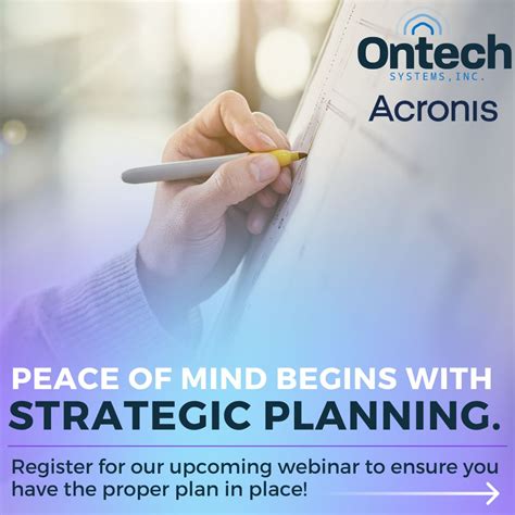 Ontech Systems Inc On Linkedin Disasterrecovery Longtermplanning