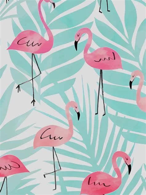 Flamingo Print Skinny Leggings Casual Elastic Waist Capris Temu Australia