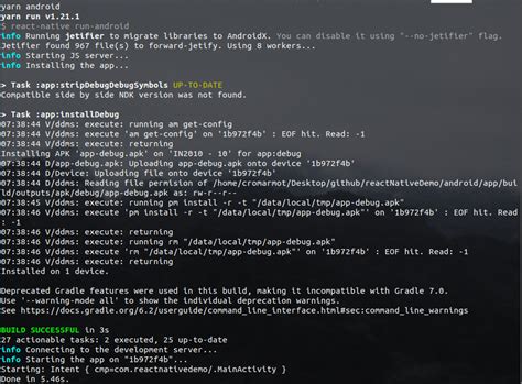 `react native run android` failed auto start js server · issue 1223 · react native community
