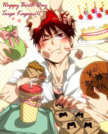 Happy Birthday Kagami Taiga Anime Amino