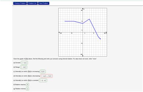 Solved Previous Problem Problem List Next Problem Y 10 1 10