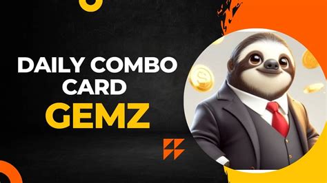 August Gemz Daily Combo Card Youtube