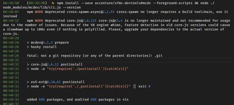 [bug] husky postinstall fatal error · issue 328 · accenture sfmc