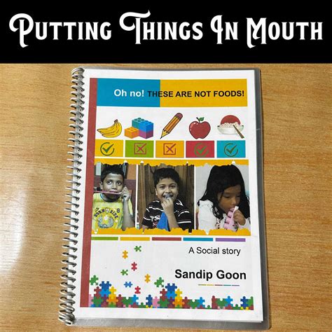 Putting Things In Mouth Autism Social Story Resource For Teacher