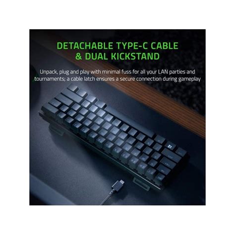 Razer Huntsman Mini 60 Gaming Keyboard Fastest Keyboard Switches Ever Linear New Tanga