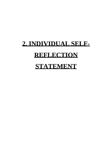 Self Reflection On Sales Management And Marketing Presentation