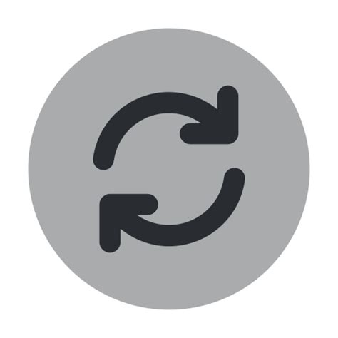Refresh Icon Png Grey