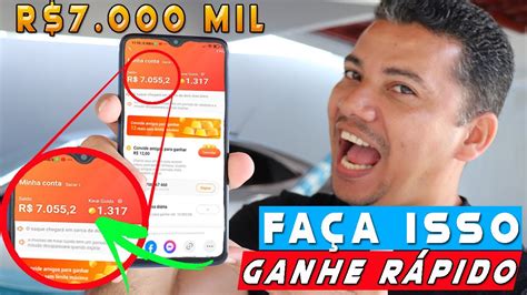 VAZOU Como ganhar dinheiro no aplicativo Kwai rápido Ganhe R 600