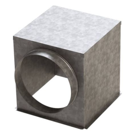 Steel Plenum Box Side Entry Plenum Boxes For Ducting Iduct