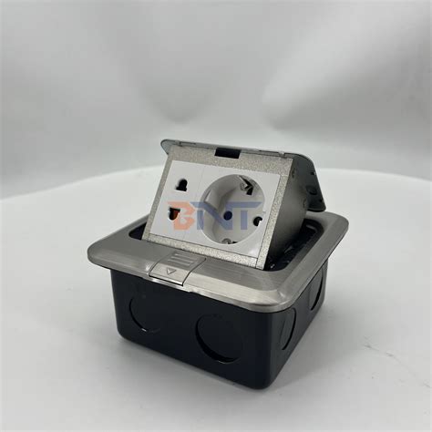 Pop Up Floor Mounted Sockets For Office Floor Hydraulic Pop Up Build In Table Power Socket