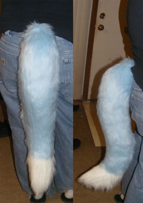 Medium Blue Fox Tail By Yenristar On Deviantart
