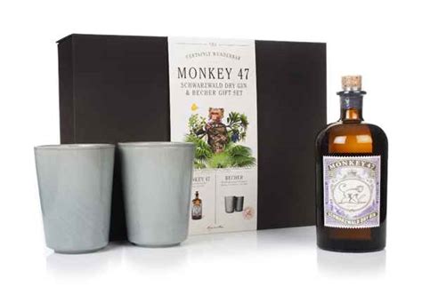 Monkey 47 Gin T Set With 2x Cups Master Of Malt