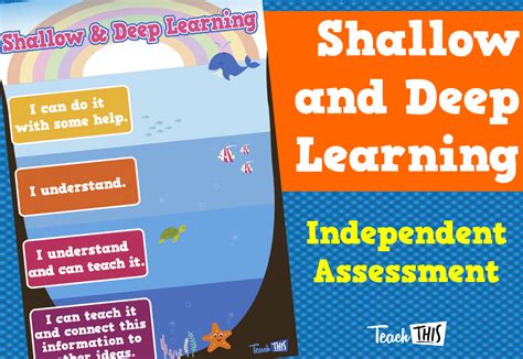 Shallow And Deep Learning Classroom Games Classroom Displays Teaching Activities Deep Learning