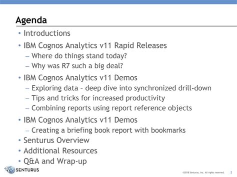 Ibm Cognos Analytics Release 7 Authoring Improvements Demos Of New And Reintroduced Features