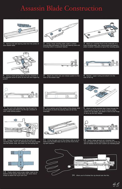 Hidden Blade Blueprints