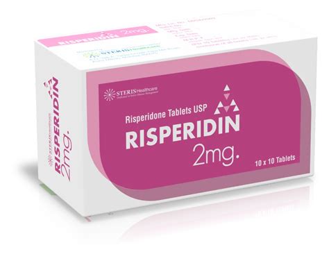 Risperidone Tablets 2mg Steris Healthcare At Rs 39stripe In Jaipur