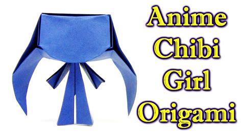 Origami Anime Chibi Girl By Hans Romano Origami Easy Tutorial Youtube