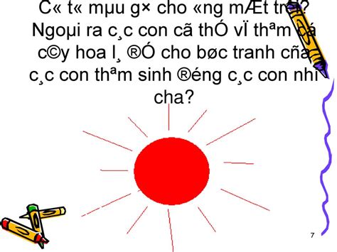 Gio n T¹o hnh Ò tµi VÏ mÆt trêi ppt download