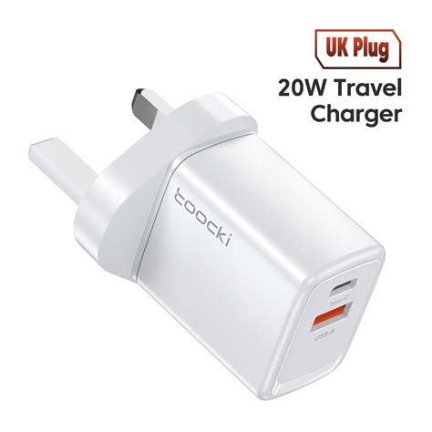 Toocki USB C Ładowarka PD 20W Typ QC3 0 Szybkie ładowanie Sklep