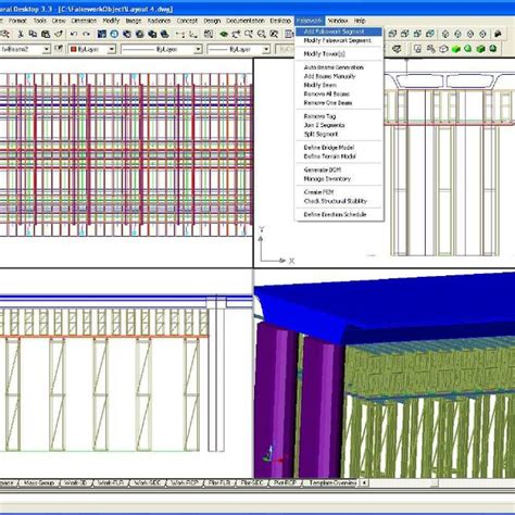 Views Of An Example Falsework System Download Scientific Diagram