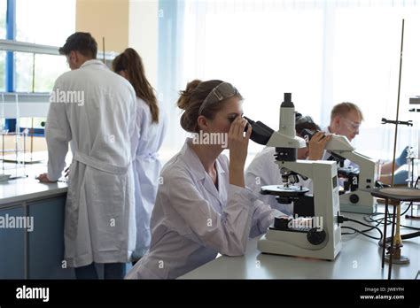 University Science Lab And Babes Hi Res Stock Photography And Images Alamy