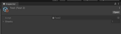 unity excel importer makerから作成されたscriptableobjectの中身がありません