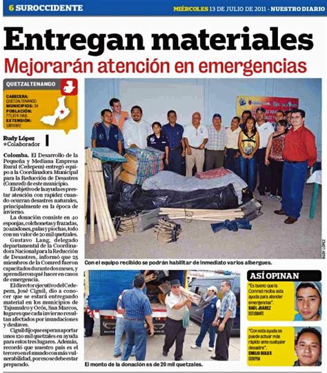El proyecto de prevención de desastres salva vidas en Guatemala ONG