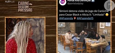 Simioni desabafa após eliminação de Cariúcha em A Fazenda 2023 O