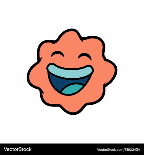 Ascidian Coral Laughs Icon Royalty Free Vector Image