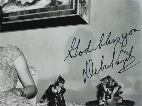 Ten Commandments Actress Debra Paget Autograph 8 X 10 Photo~ 1840482066