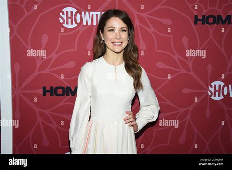 Actress Andrea Deck Attends Showtimes Homeland Eighth And Final Season Premiere At The Museum