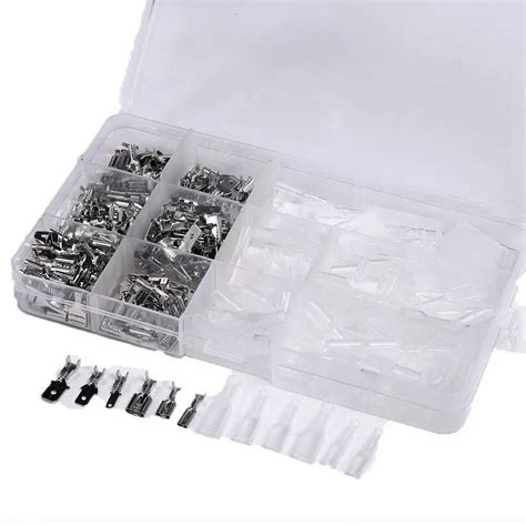 Buy Bhts 270pcs Male Female Spade Connector Wire Crimp