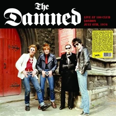 The Damned Live At The 100 Club Lp Jpcde