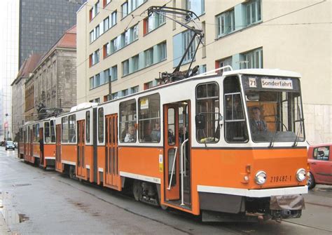 TATRA KT4D in Ursprungsausführung Doppeltraktion in berlin anläßlich